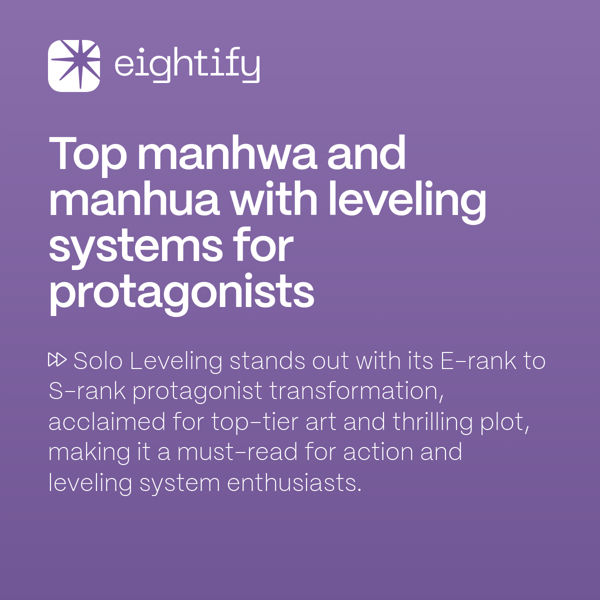 Top manhwa and manhua with leveling systems for protagonists | Eightify