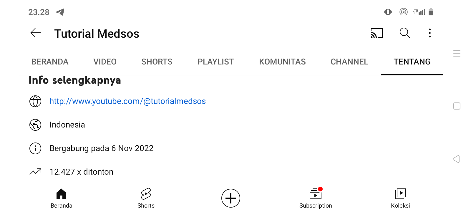 Cara Menyalin Link Channel YouTube Sendiri Dengan Mudah - Eko Trimulyono Cara Menyalin Link Channel YouTube Sendiri Dengan Mudah - Eko Trimulyono