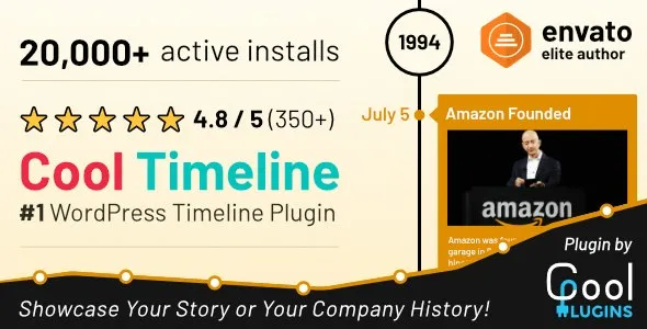 Cool Timeline Pro - Horizontal & Vertical Timeline Plugin For WordPress Cool Timeline Pro - Horizontal & Vertical Timeline Plugin For WordPress