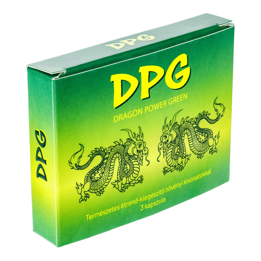 Dragon Power Green - 3db kapszula