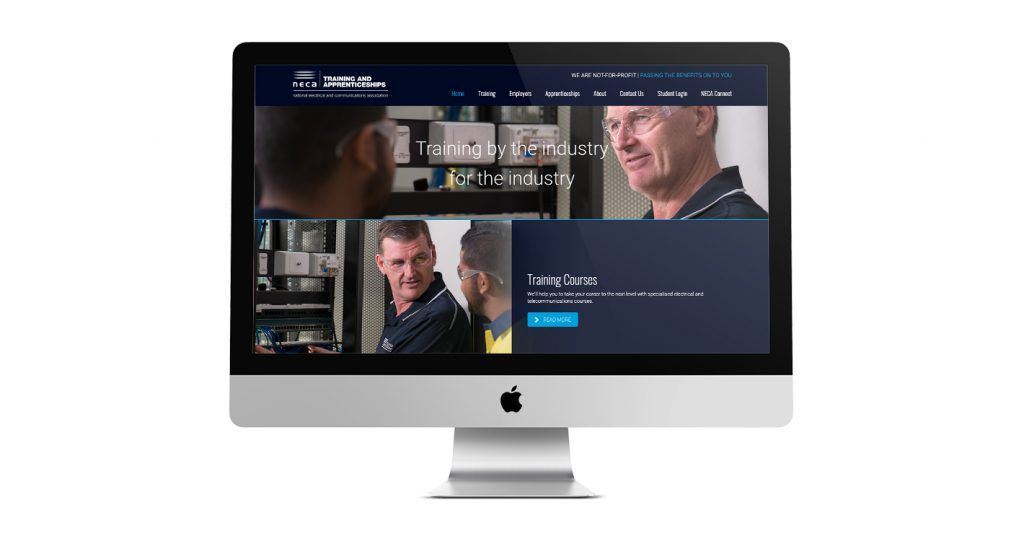 NECA-website | em creative/digital