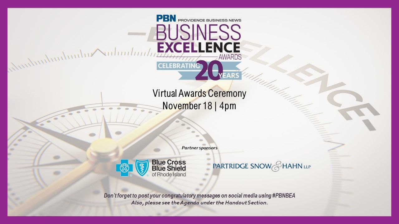 2020 Business Excellence Awards Virtual Celebration