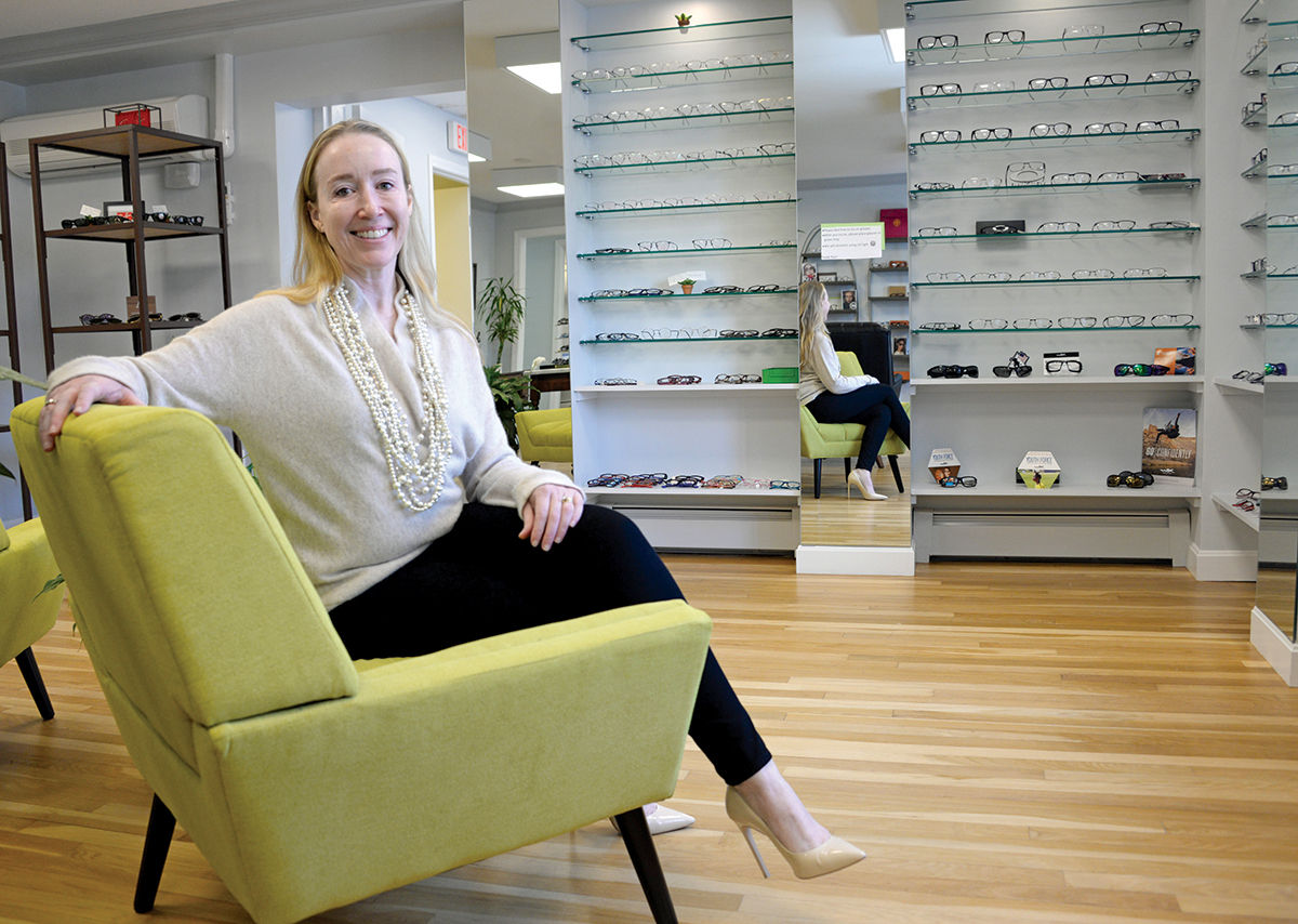 Falk brings small-town approach to her eye care practice