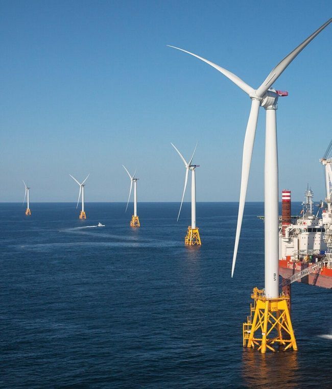 Work starts on wind farm off New England's southern coast