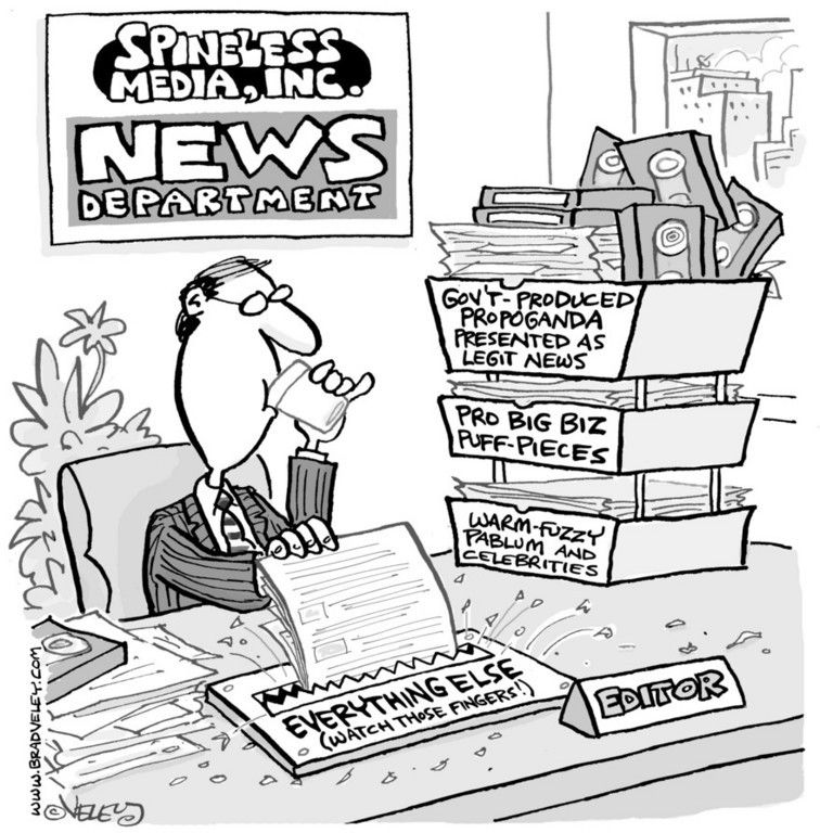 Editorial Cartoon: Crazy to Work Here