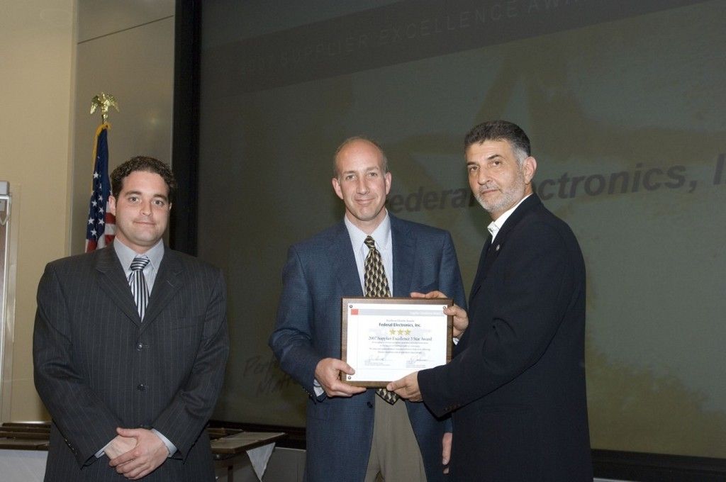 Federal Electronics honored by Raytheon IDS