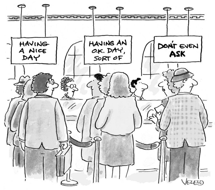 Editorial Cartoon: Having a ... day