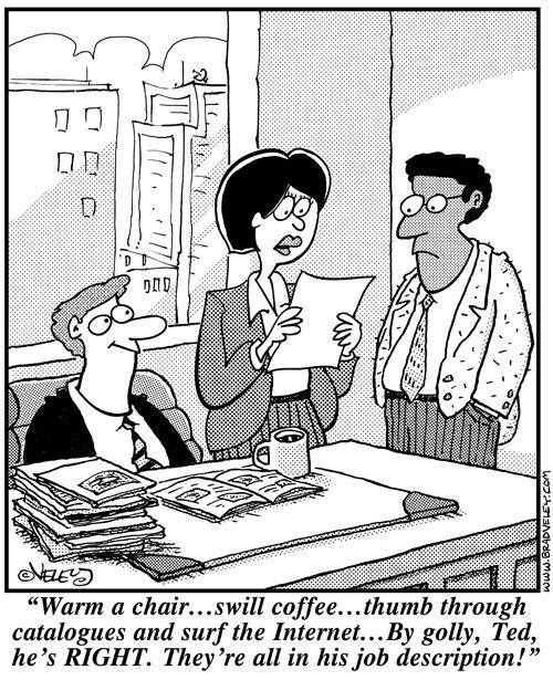 Editorial Cartoon: Official Duties