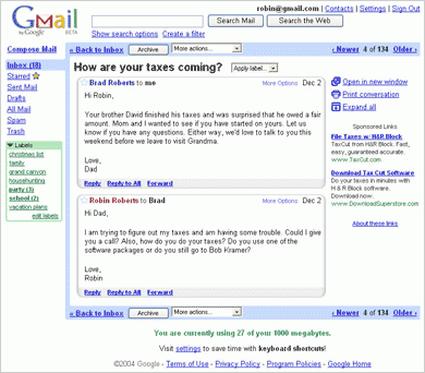 Study: Inbox ads can build brand awareness