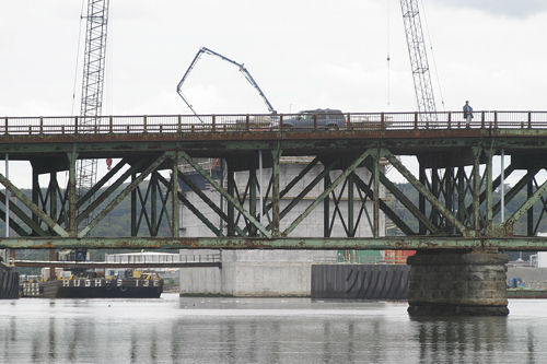 Fall River bridge to dwarf predecessor