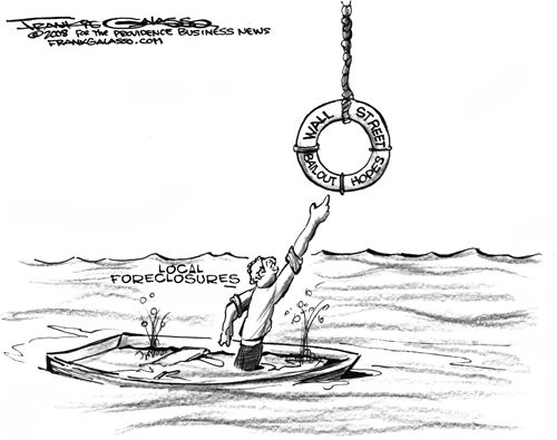 Editorial Cartoon: Sinking