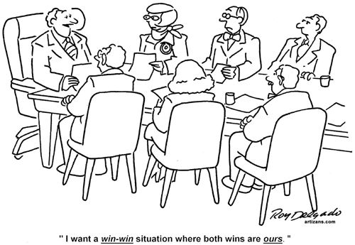 Editorial Cartoon: The ultimate win-win