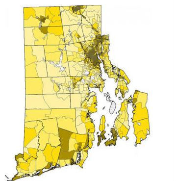 R.I. lead poisoning map shows huge disparities in rate of affliction