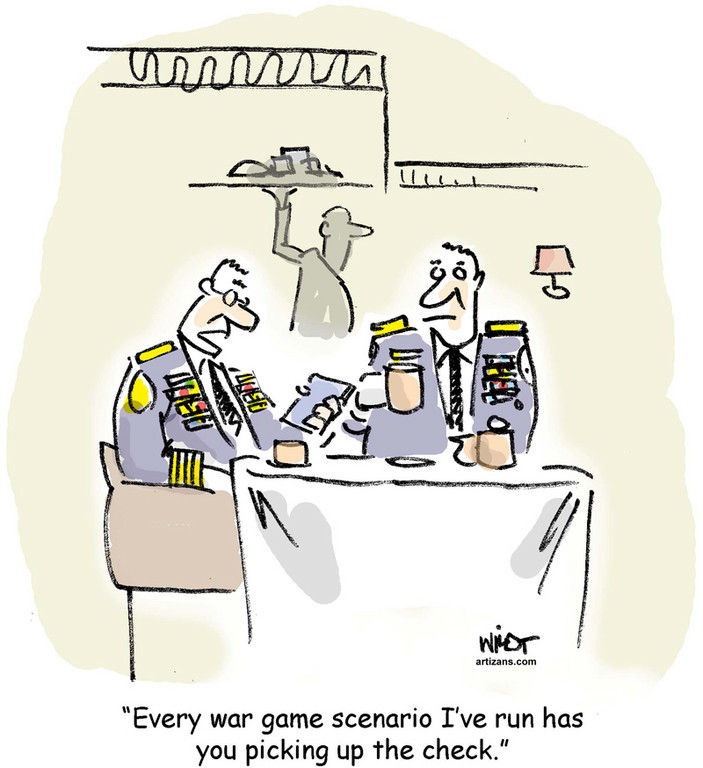 Editorial Cartoon: Every scenario