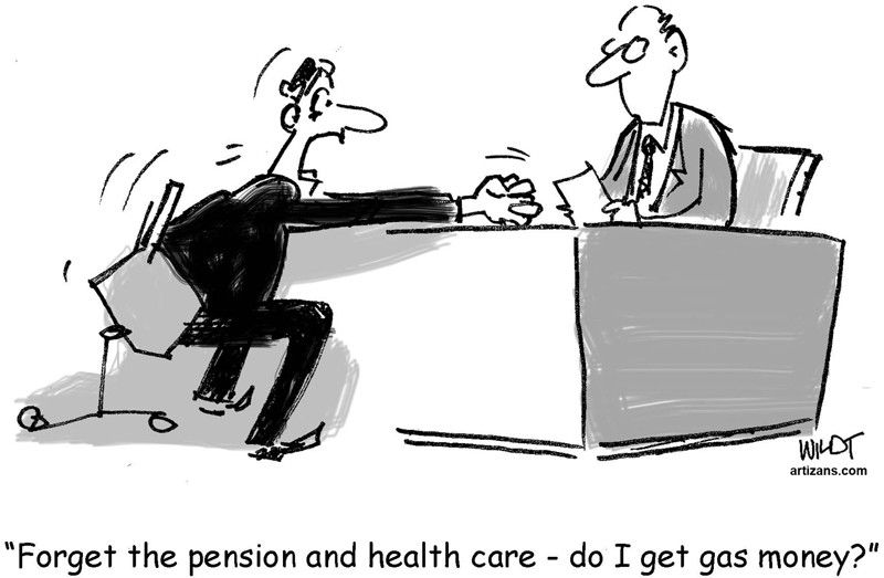 Editorial Cartoon: Benefits