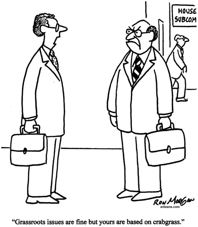 Editorial Cartoon: Grassroots issues