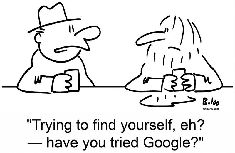 Editorial Cartoon: Finding yourself