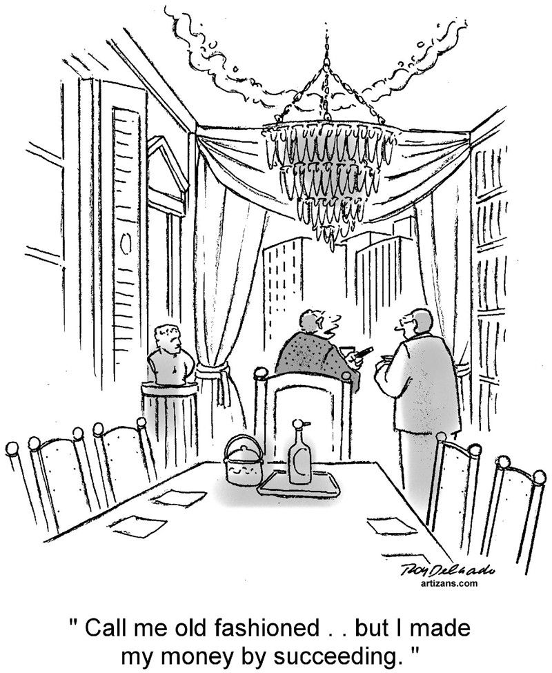 Editorial Cartoon: The old fashioned way