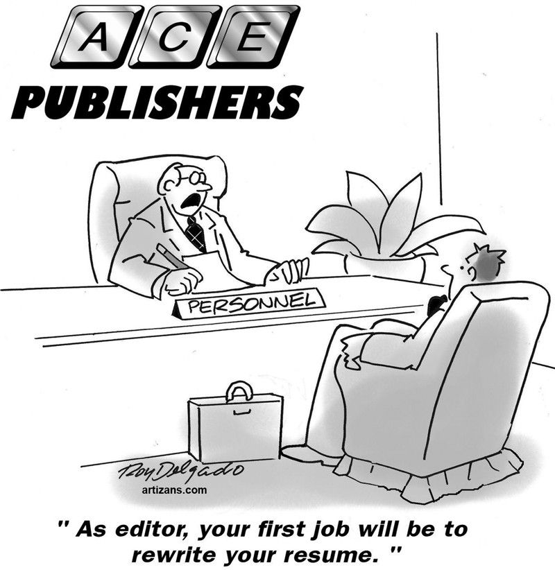 Editorial Cartoon: Editing job