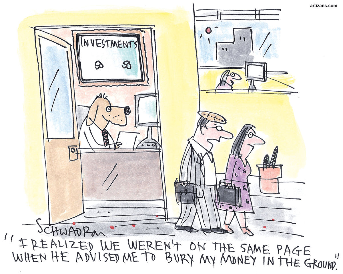 Cartoon: Same page