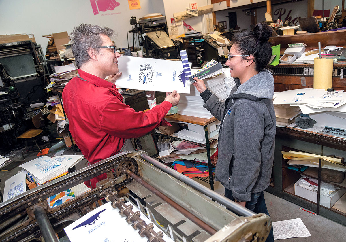 Ancient print process still impresses