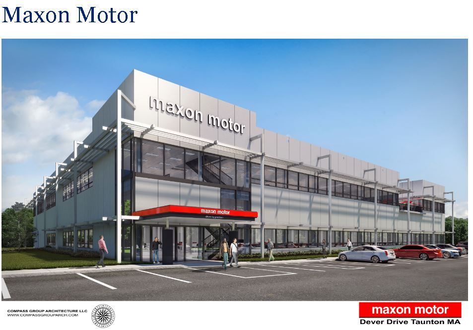 Maxon to open new engineering, manufacturing facility in Taunton