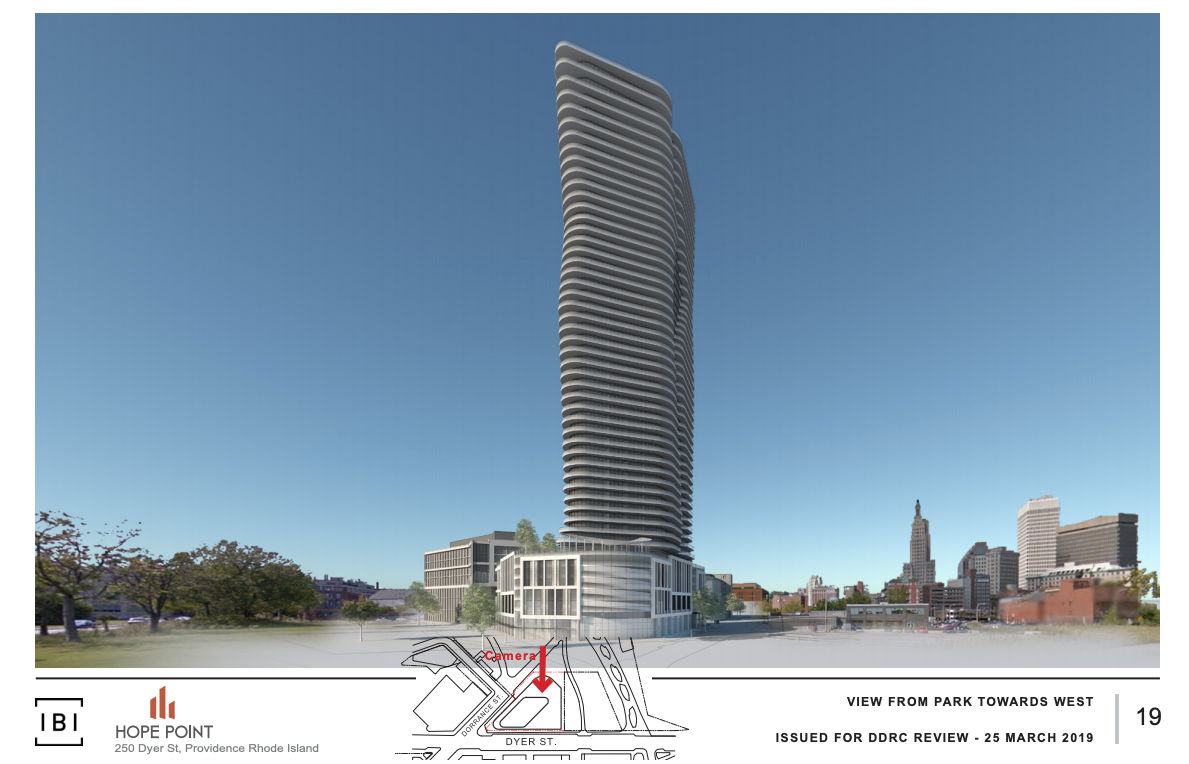 Hope Point tower design gets a negative review by Providence design ...
