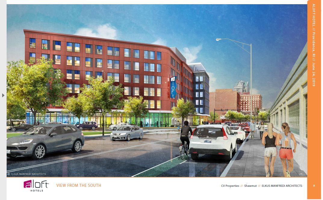 New design approved for Aloft Hotel