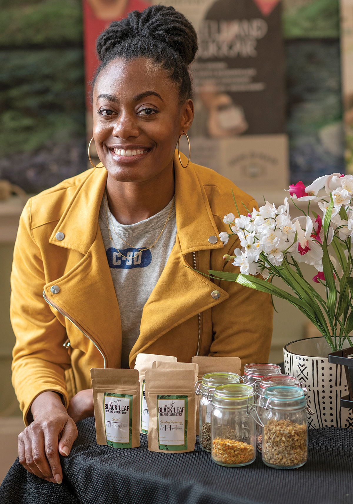 A tea business infused with community