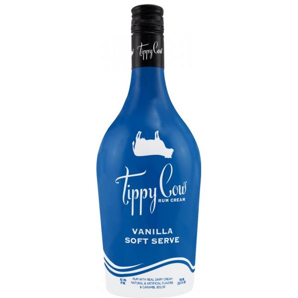 Tippy Cow 'Vanilla Soft Serve' Rum Cream Liqueur 750ml :: Cordials ...