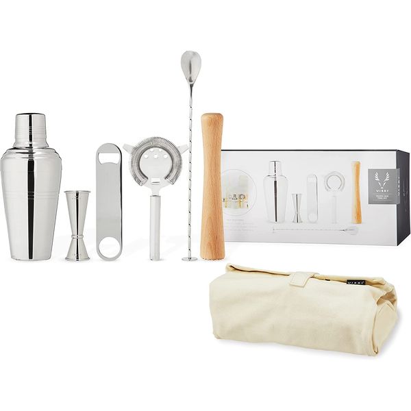 Viski Travel Bar Tool Kit :: Bar Tools