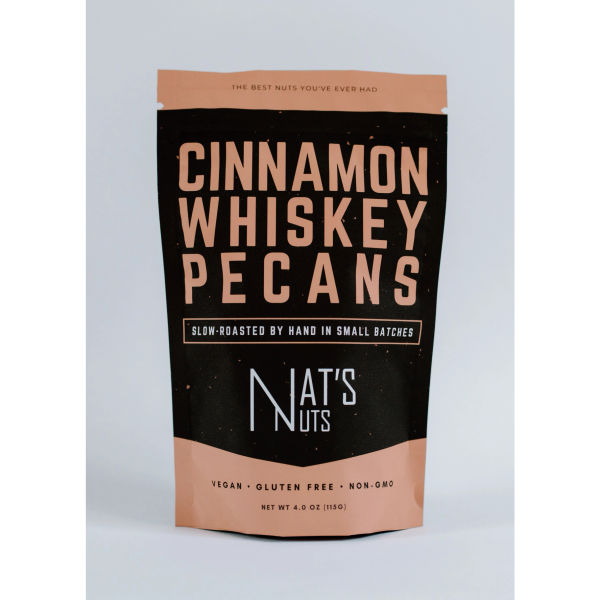 Nat's Nuts Cinnamon Whiskey Pecans 4oz :: Snacks, Chips, Crackers