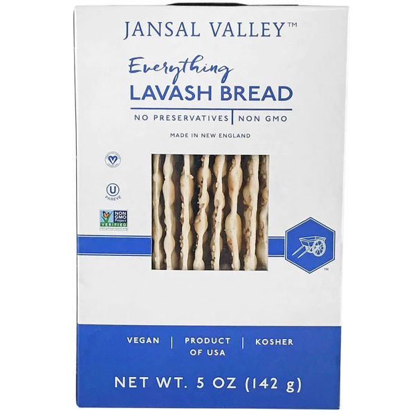 Jansal Valley Everything Lavash Bread 5oz :: Snacks, Chips, Crackers
