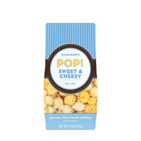 Sweet & Cheesy Popcorn by Hammond's :: Snacks, Chips, Crackers
