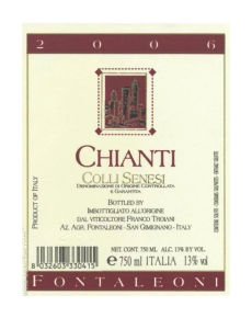 Fontaleoni 'Colli Senesi' Chianti 2024 :: Italian Red