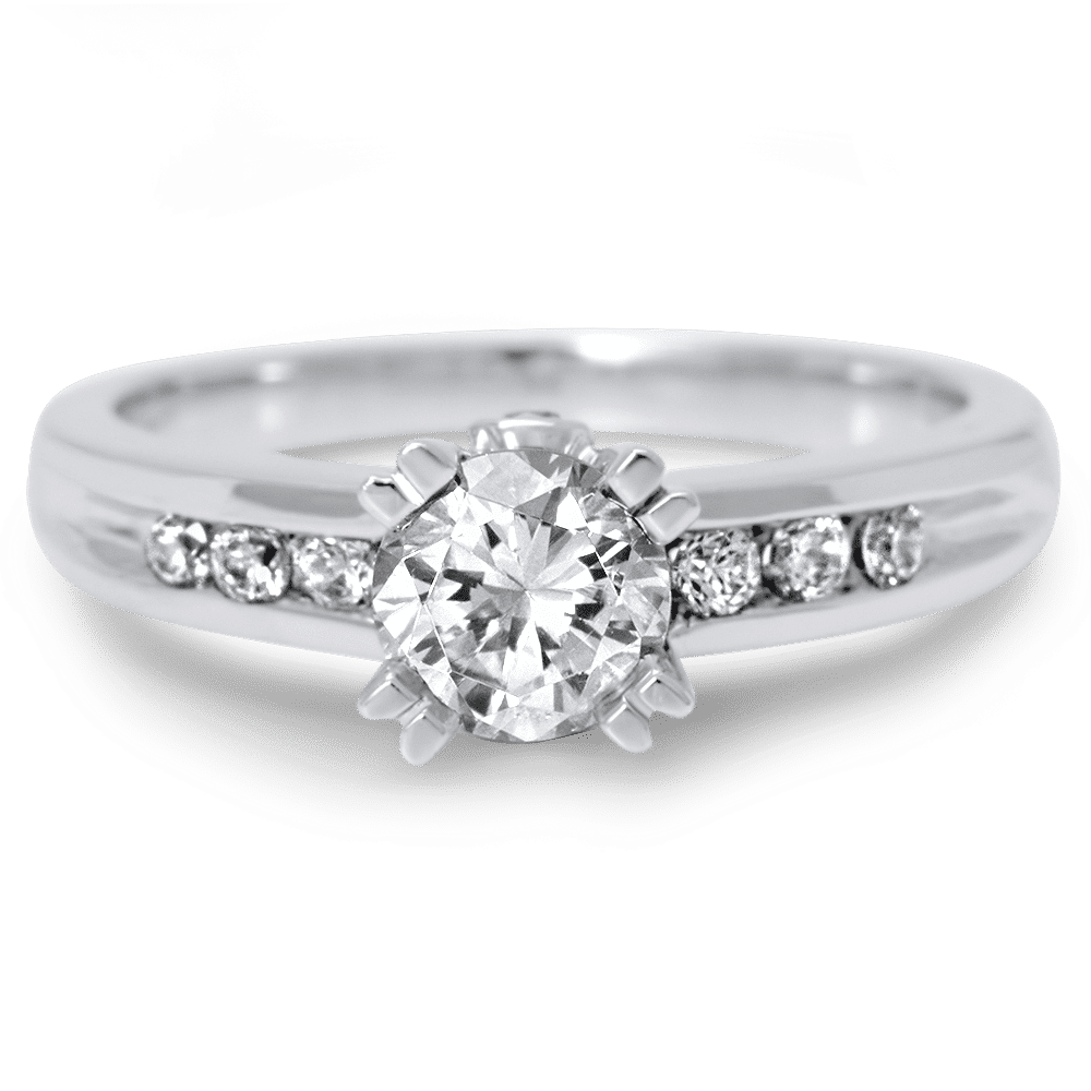 Channel-Set Engagement Ring - Engagestudio
