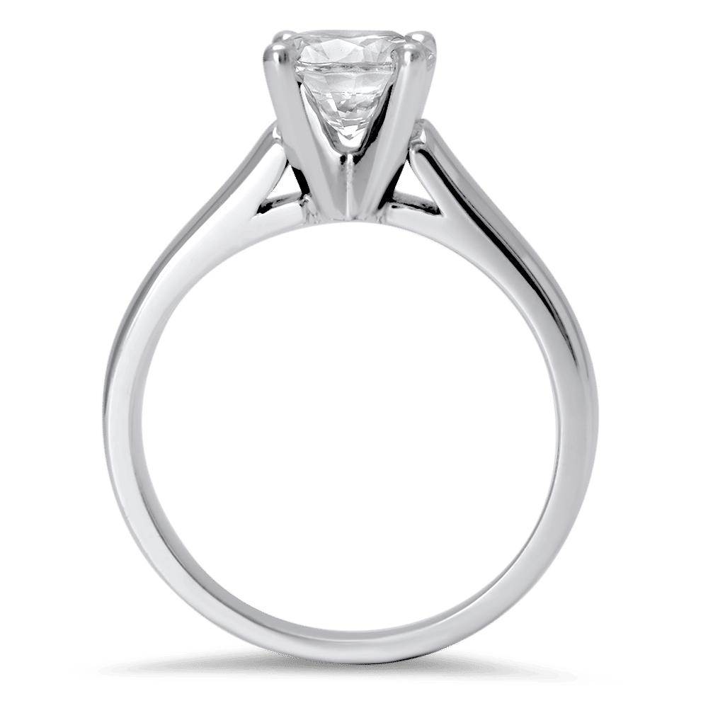 Classic Solitaire Engagement Ring - Engagestudio