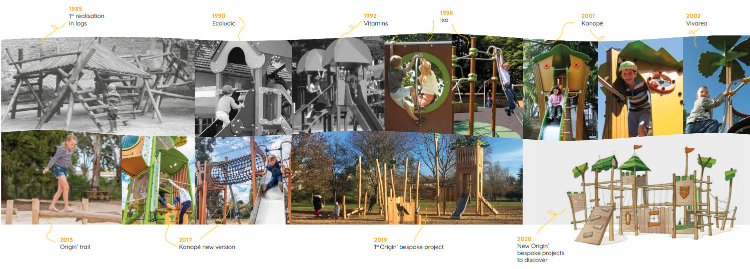 Proludic’s history in play began in 1985 with timber play | Proludic ...