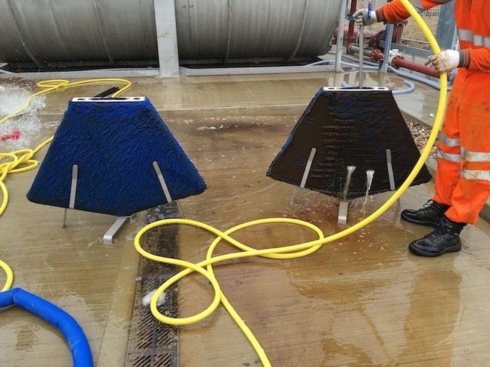 Pile Cloth Media Filter cleaning without chemicals | ELIQUO HYDROK