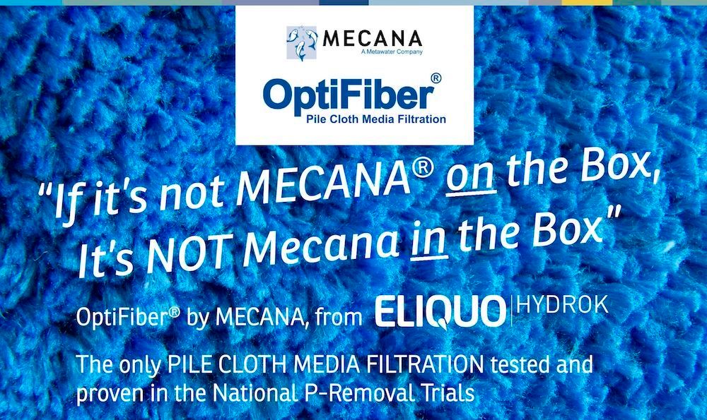Pile Cloth Media Filter cleaning without chemicals | ELIQUO HYDROK