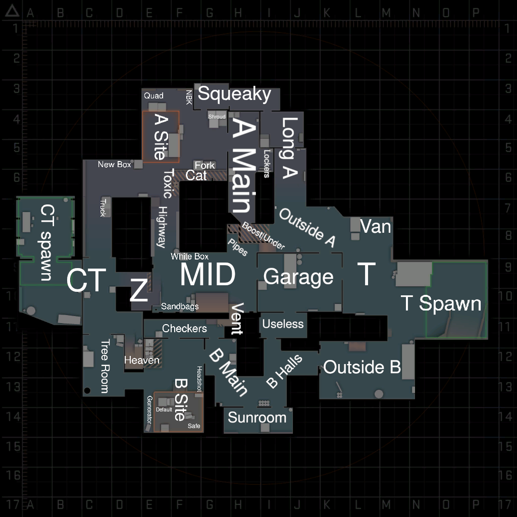 CSGO Minimap Callout | A Full Guide to CSGO Minimap Callouts CSGO Minimap Callout | A Full Guide to CSGO Minimap Callouts