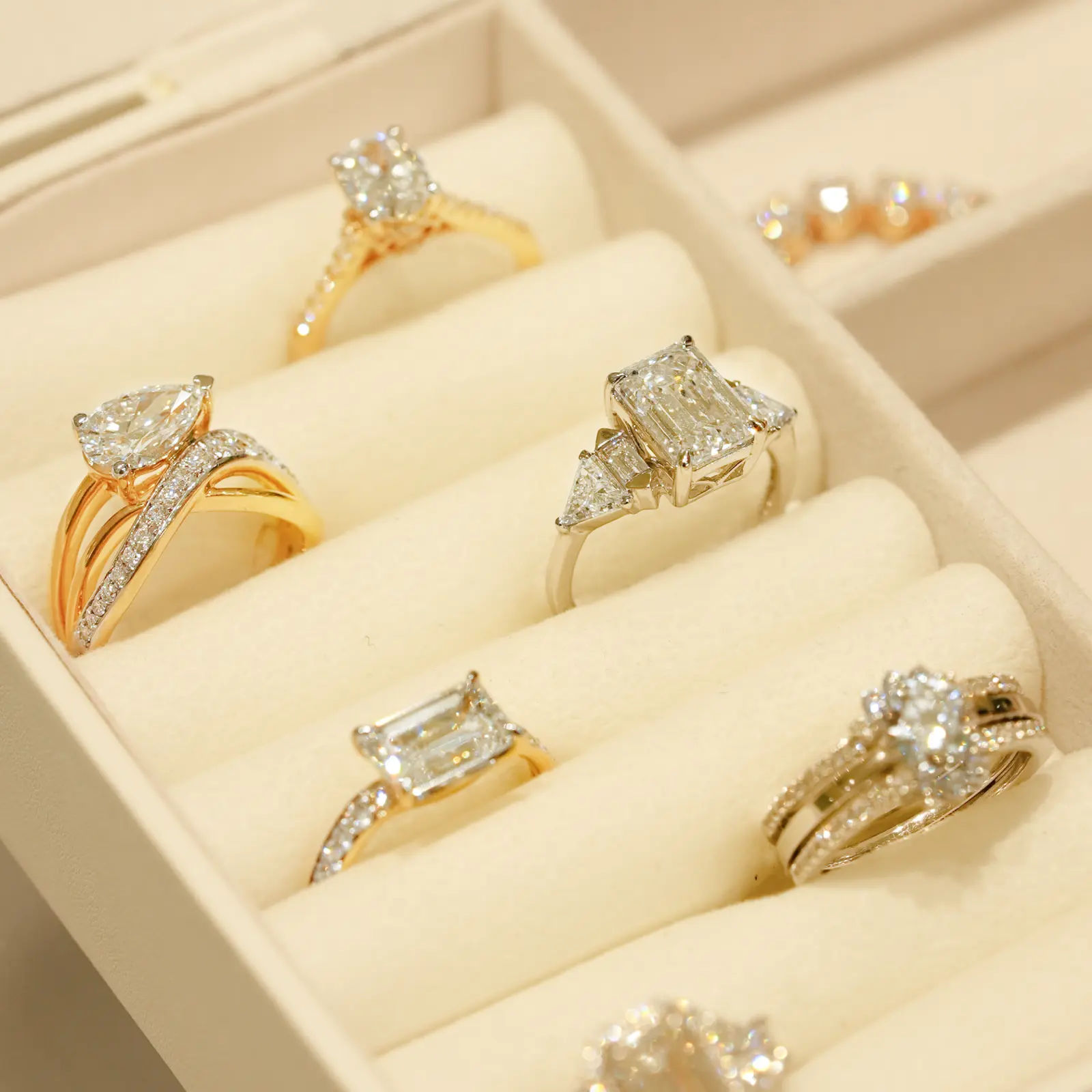 Buy Lab Grown Diamond Rings For Women at Best Price In India | Ethera ...