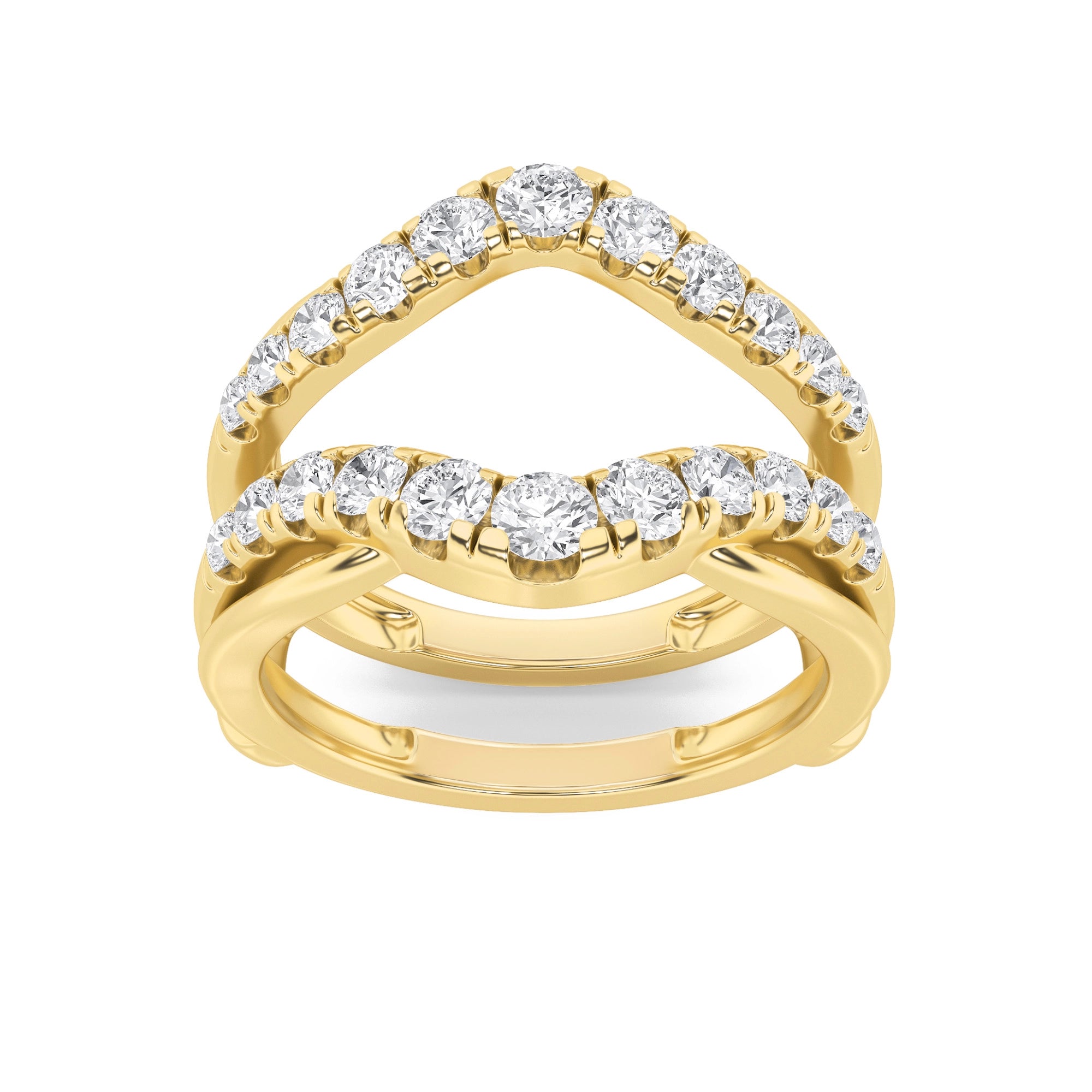 Eternal Curve Lab Grown Diamond Ring Enhancer