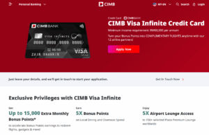 Visa Infinite Cards with No Annual Fees | MalaysianPF.com