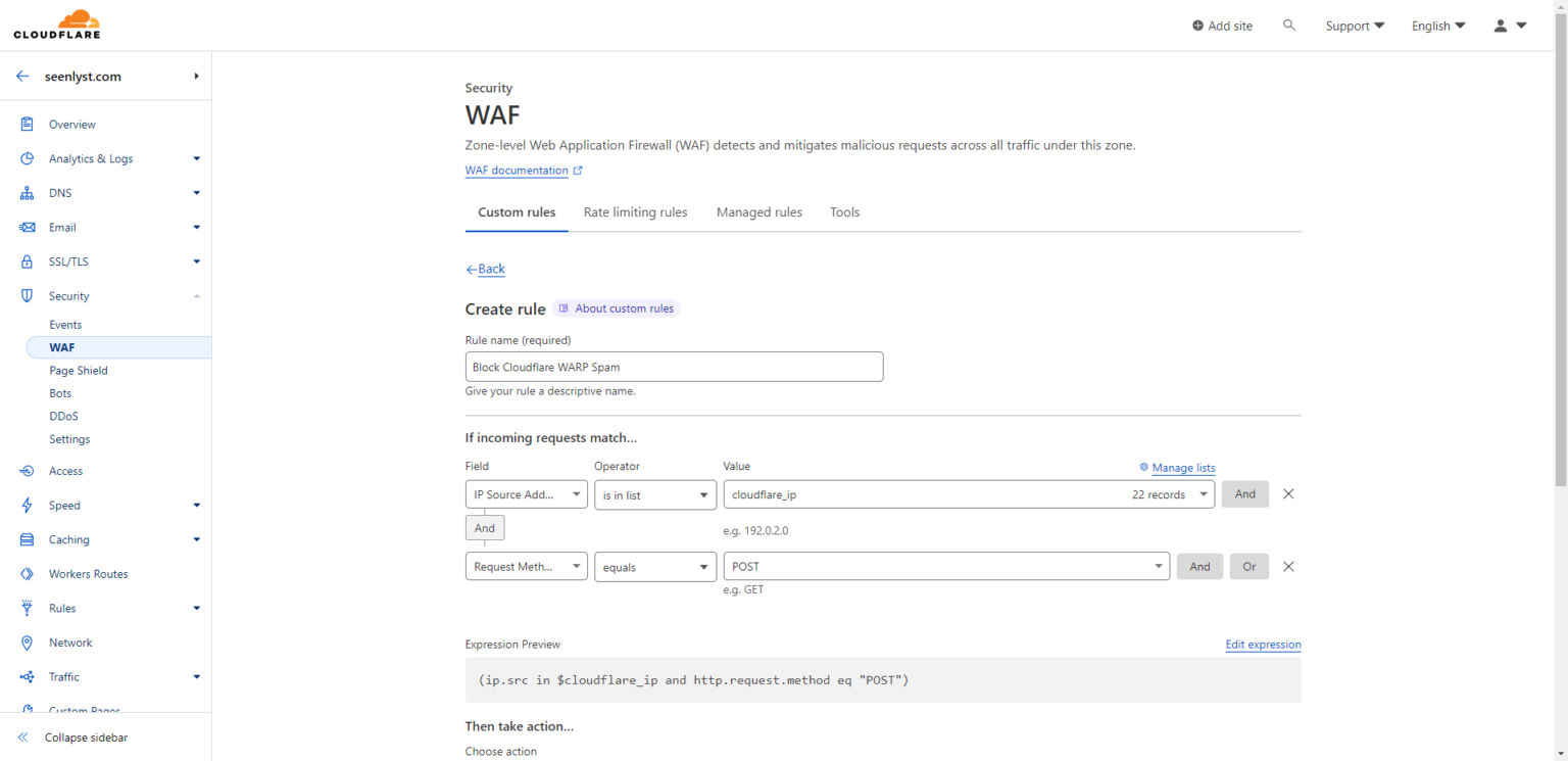 How To Block Contact Form Spam Originating From Cloudflare WARP IPs ...