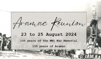 Aramac Reunion Programme - - Outback Queensland Businesses