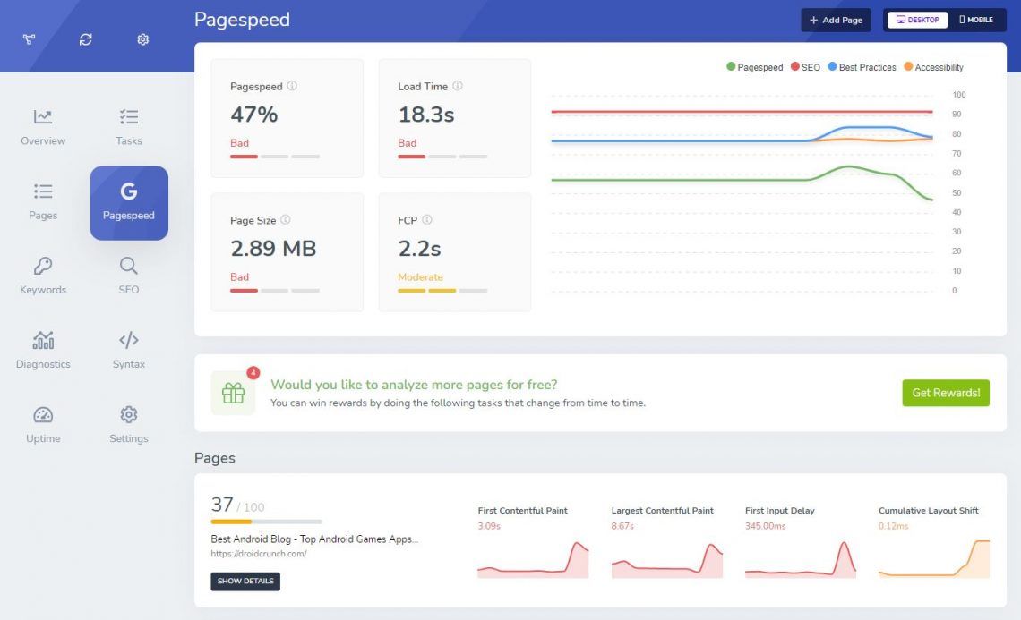 Screpy Review - AI based SEO and Web Monitoring Tool