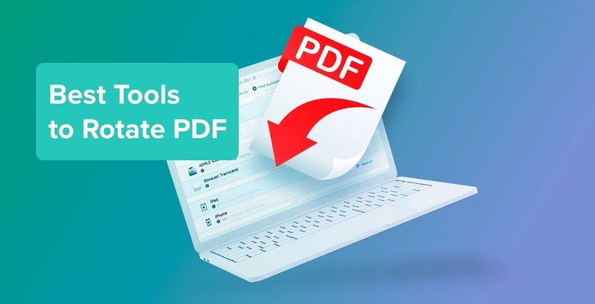 Best Tools To Rotate PDF - DroidCrunch