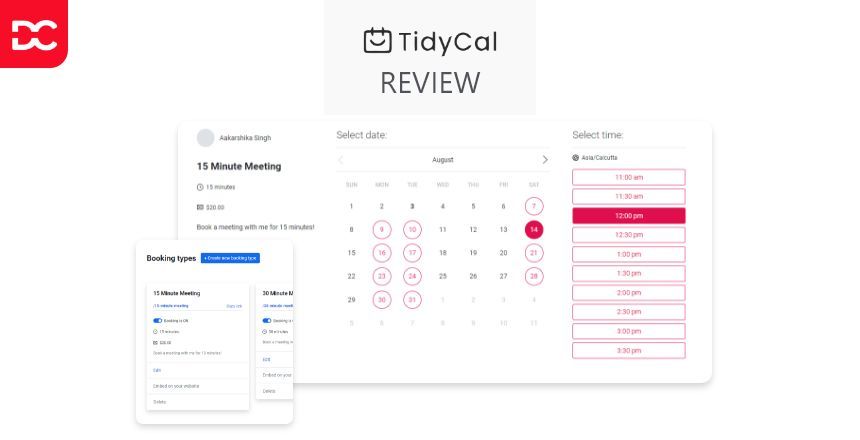Tidycal Review: Best Calendar Booking Solution? - DroidCrunch