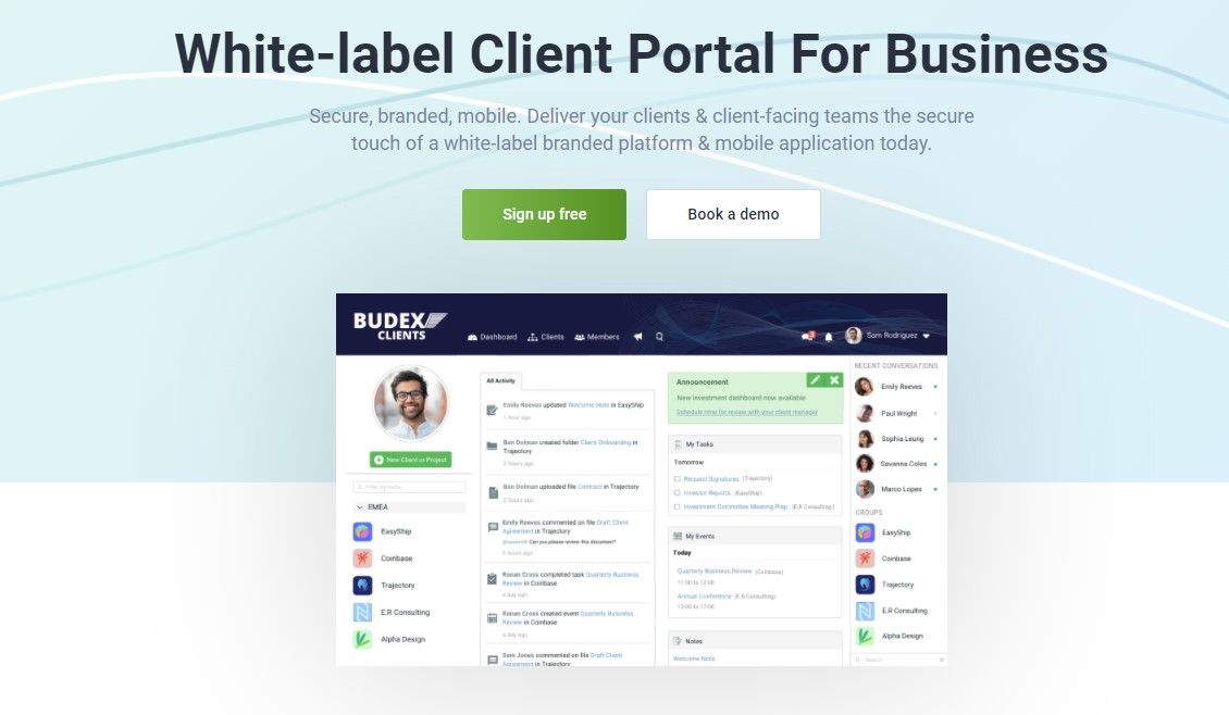 Clinked Business Client Portal Review, Features & Pricing - DroidCrunch